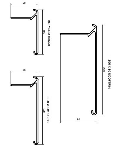 GRP Roof Edge Trim - Flat and Pitched Roofing - Areco